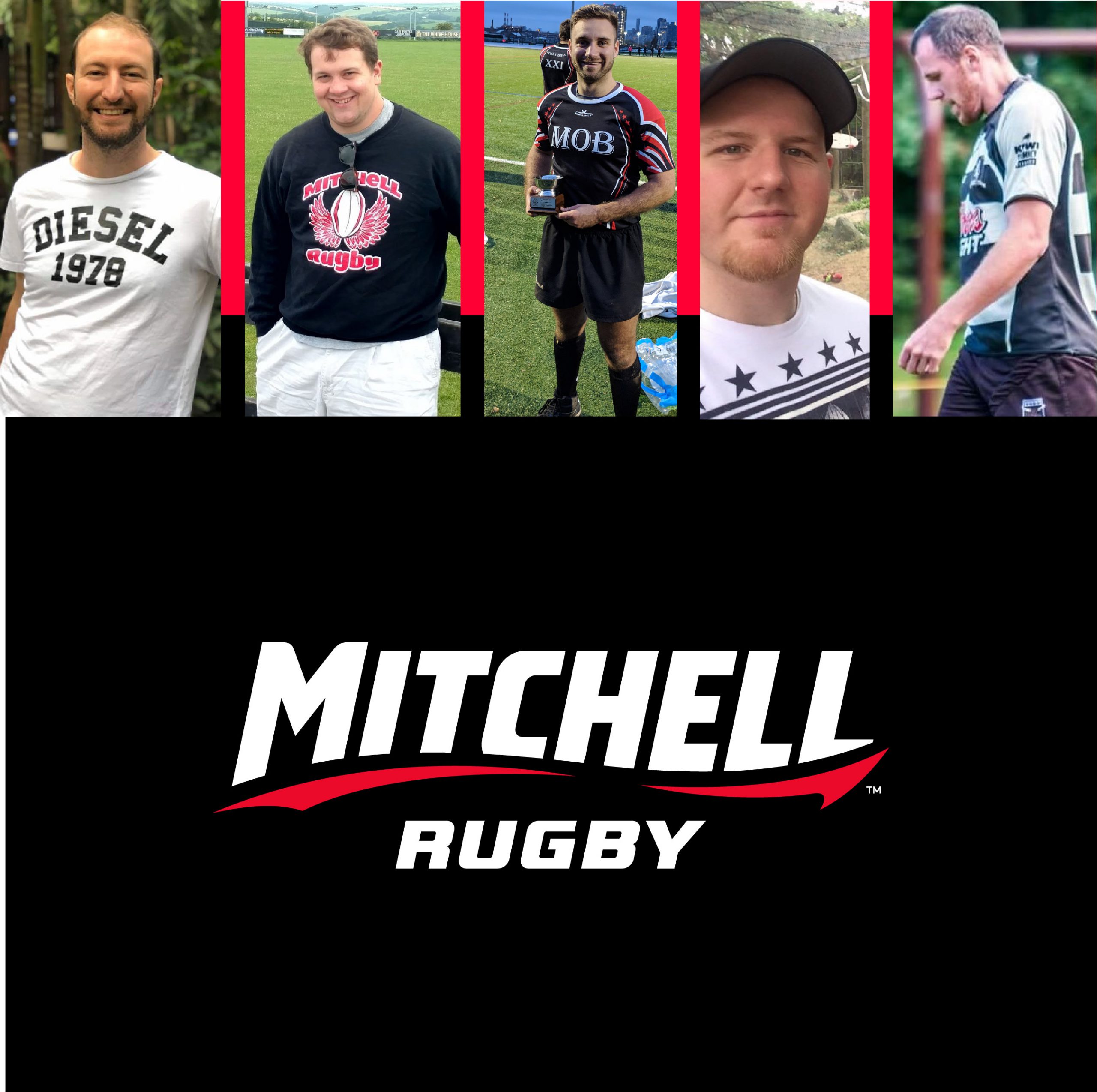 Mitchell alumni rugby players look forward to connecting with new alums.